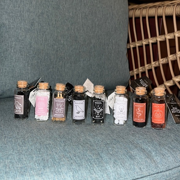 Target | Holiday | Nwt Full Set Of 8 Mini Potion Bottles Target ...